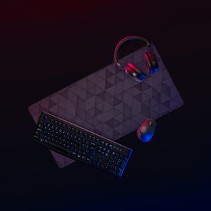 Midnight Matrix Desk Mat - Etsy