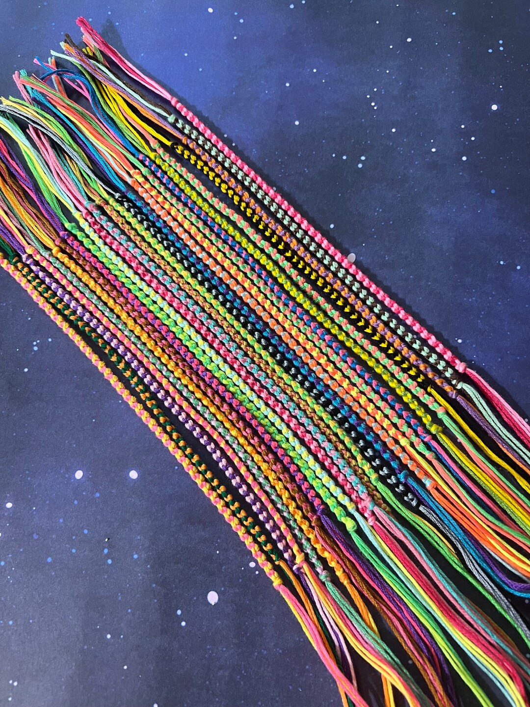 Double Knotted Chain Friendship Bracelet, Ladies Woven Bracelet ...