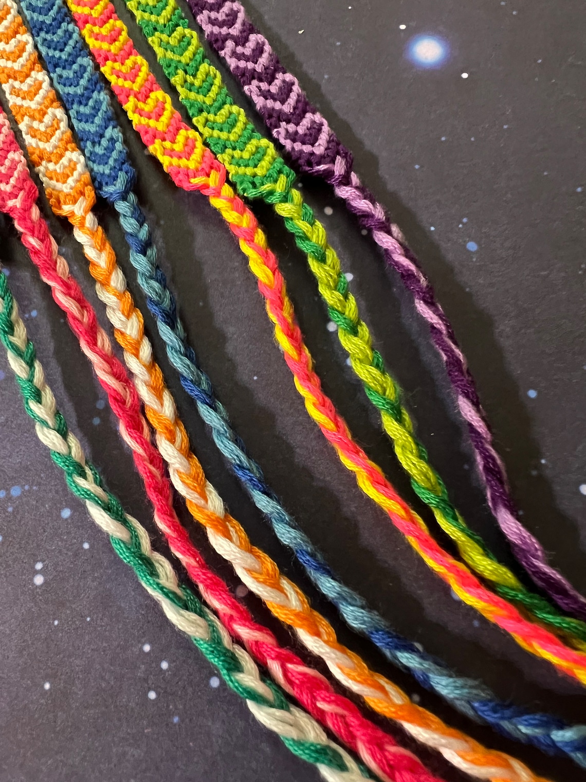 PERSONALIZED Heart Friendship Bracelet Ladies Woven Bracelet - Etsy