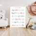 ALPHABET Poster, Rainbow Letters, DIGITAL Download, Printable Kids ...