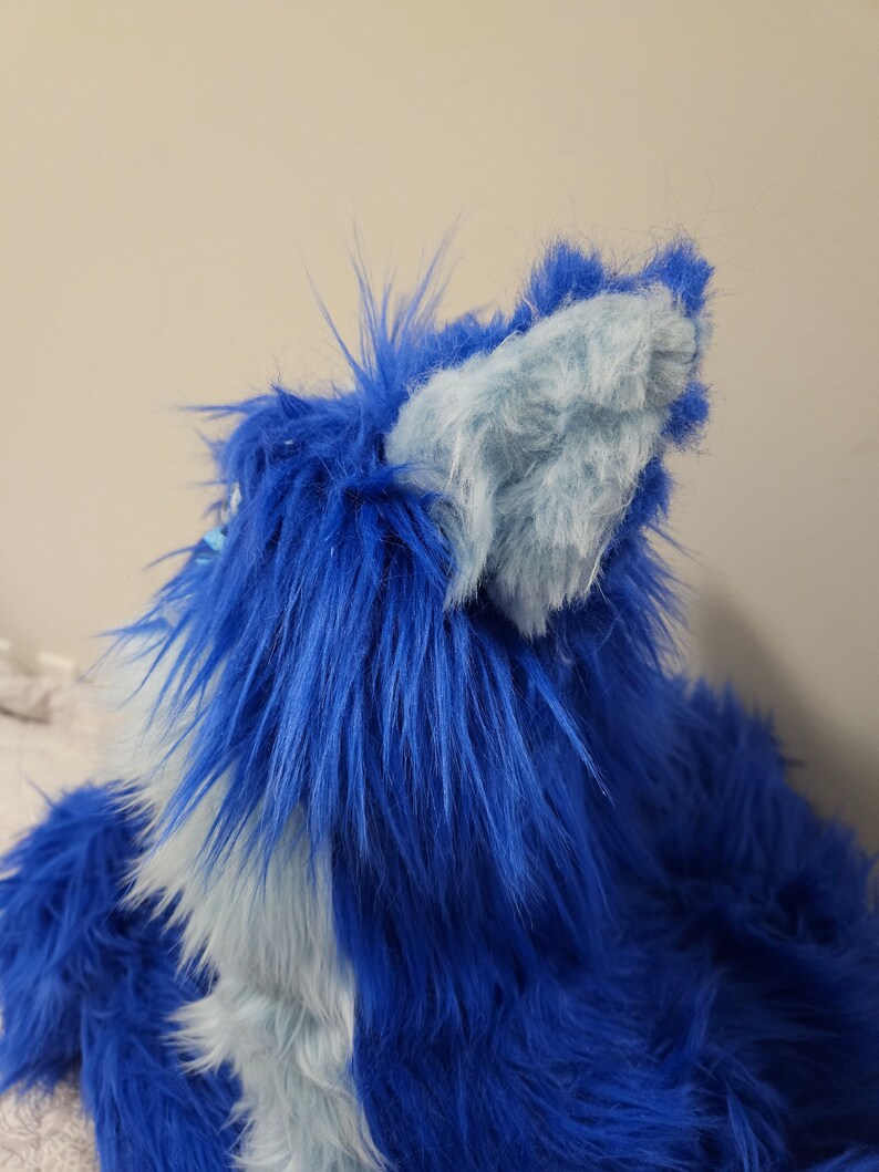 Blue Long Furby With 3D Printed Faceplate - Etsy
