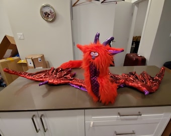 12.5x.5'' Medium Fish Furby B-GRADE, Read Desc, Fish Long Furby Plush ...