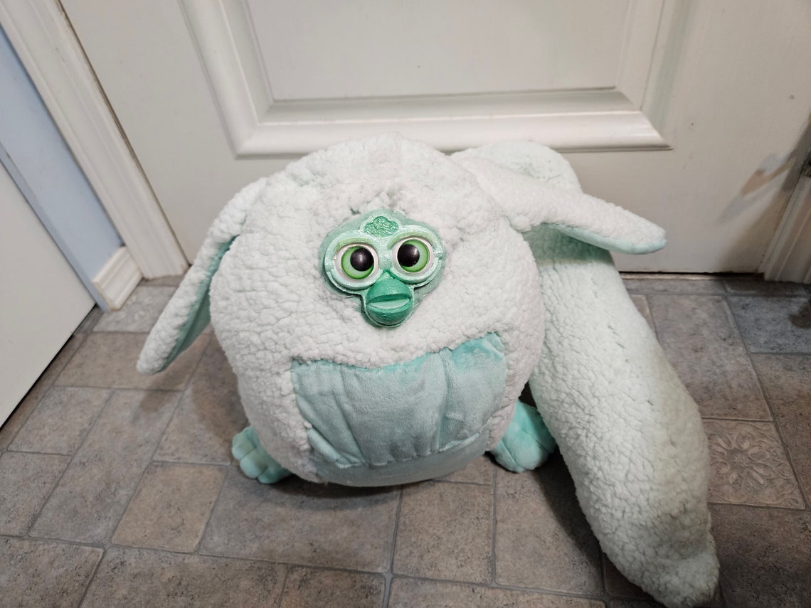 Green Long Furby With 3D Printed Faceplate - Etsy Canada