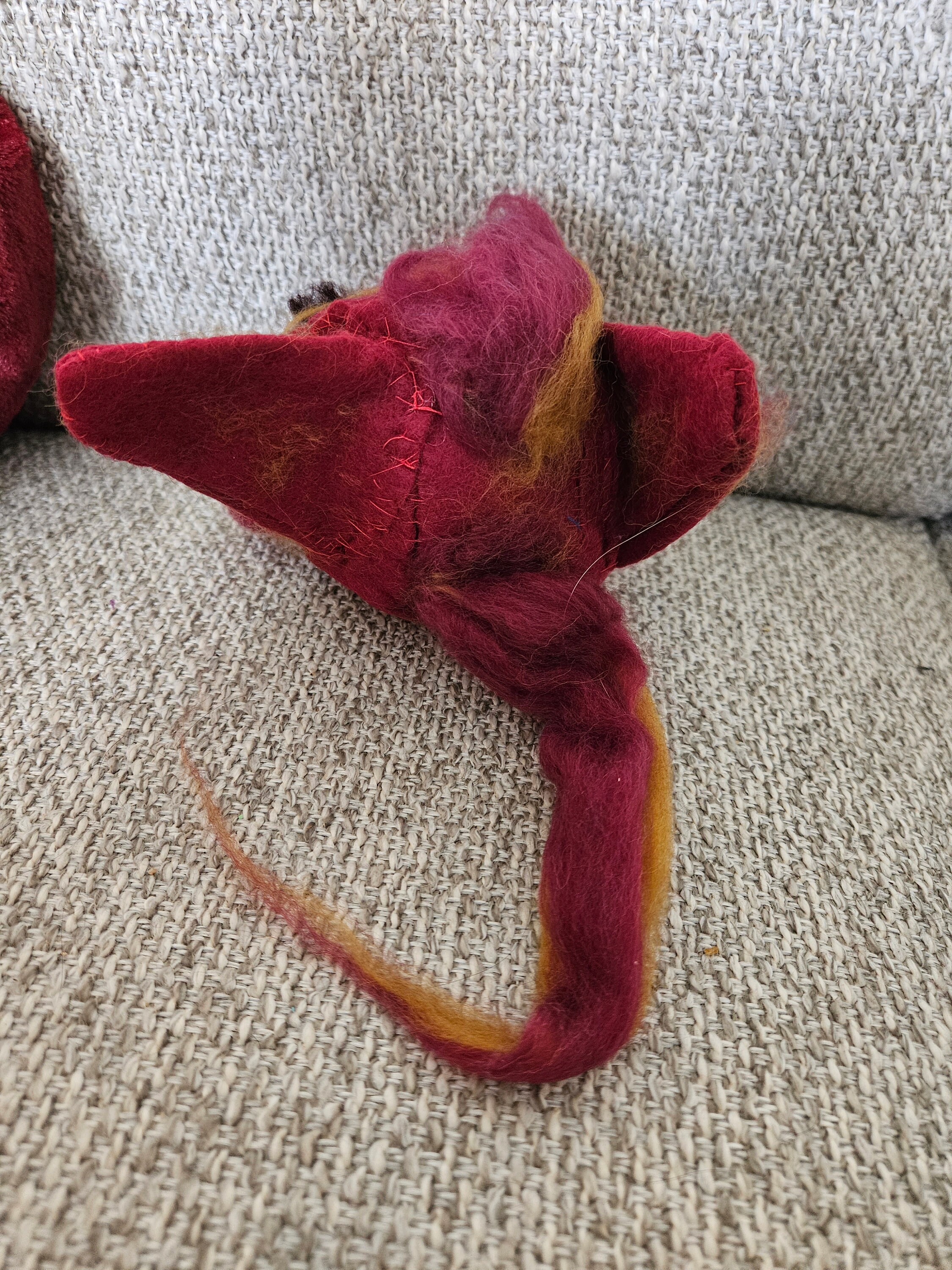 Red Felt Furby Plushie - Etsy