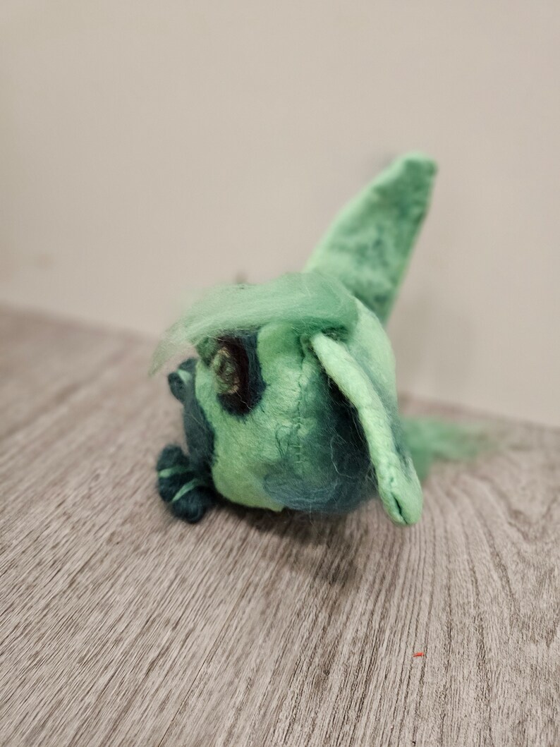 Green Felt Furby Plush - Etsy