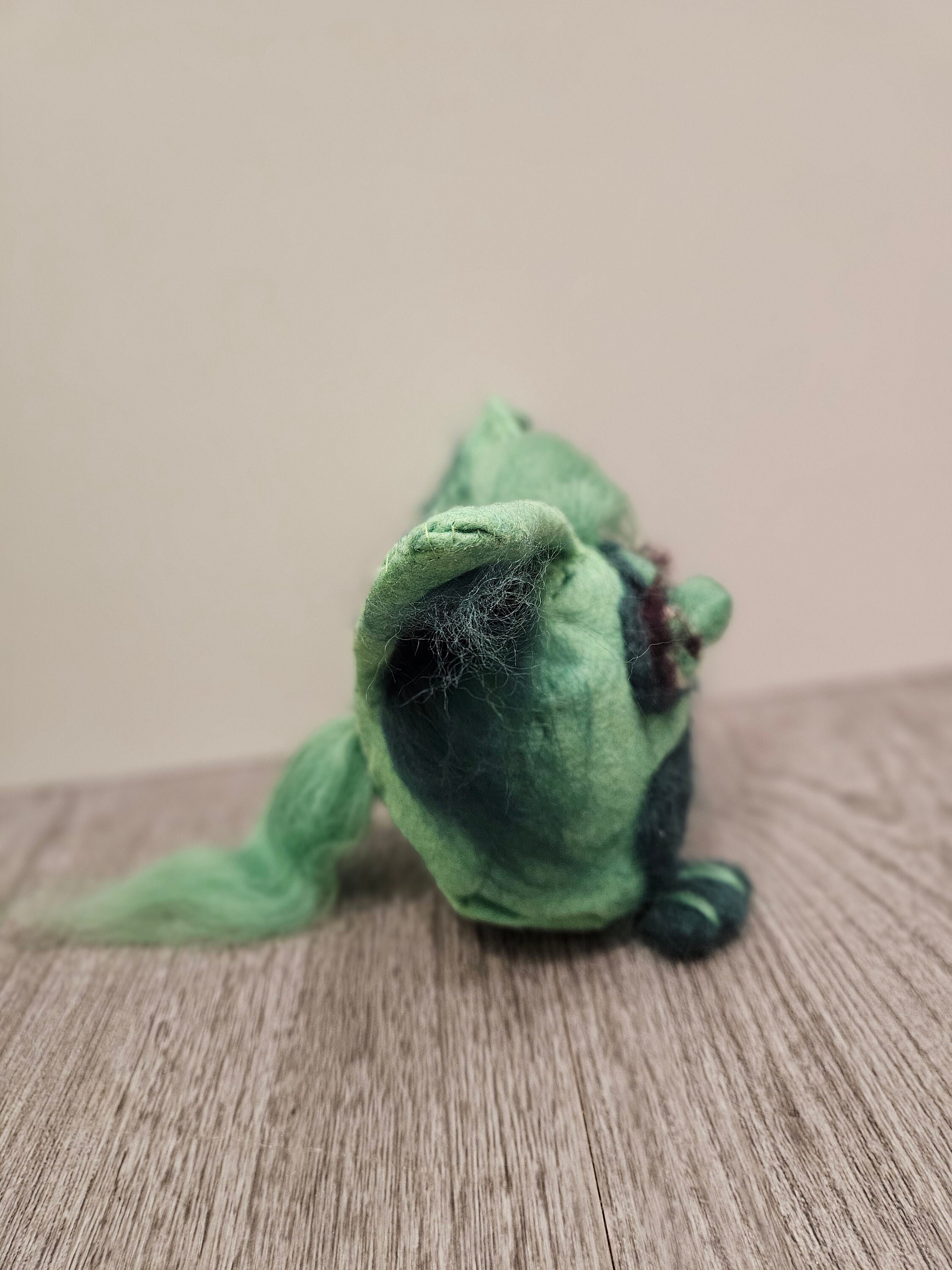Green Felt Furby Plush - Etsy