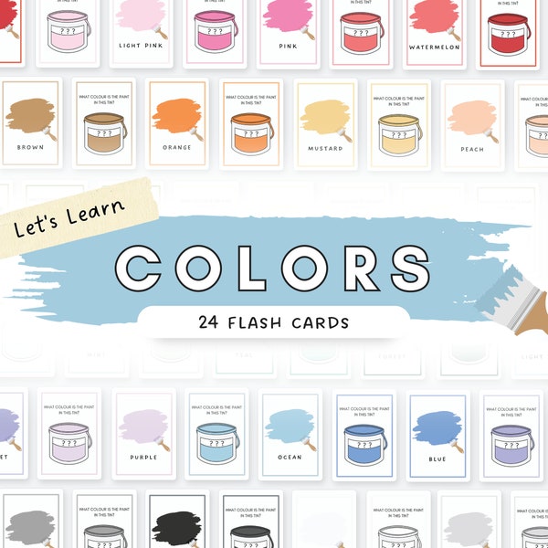 Montessori Color - Etsy