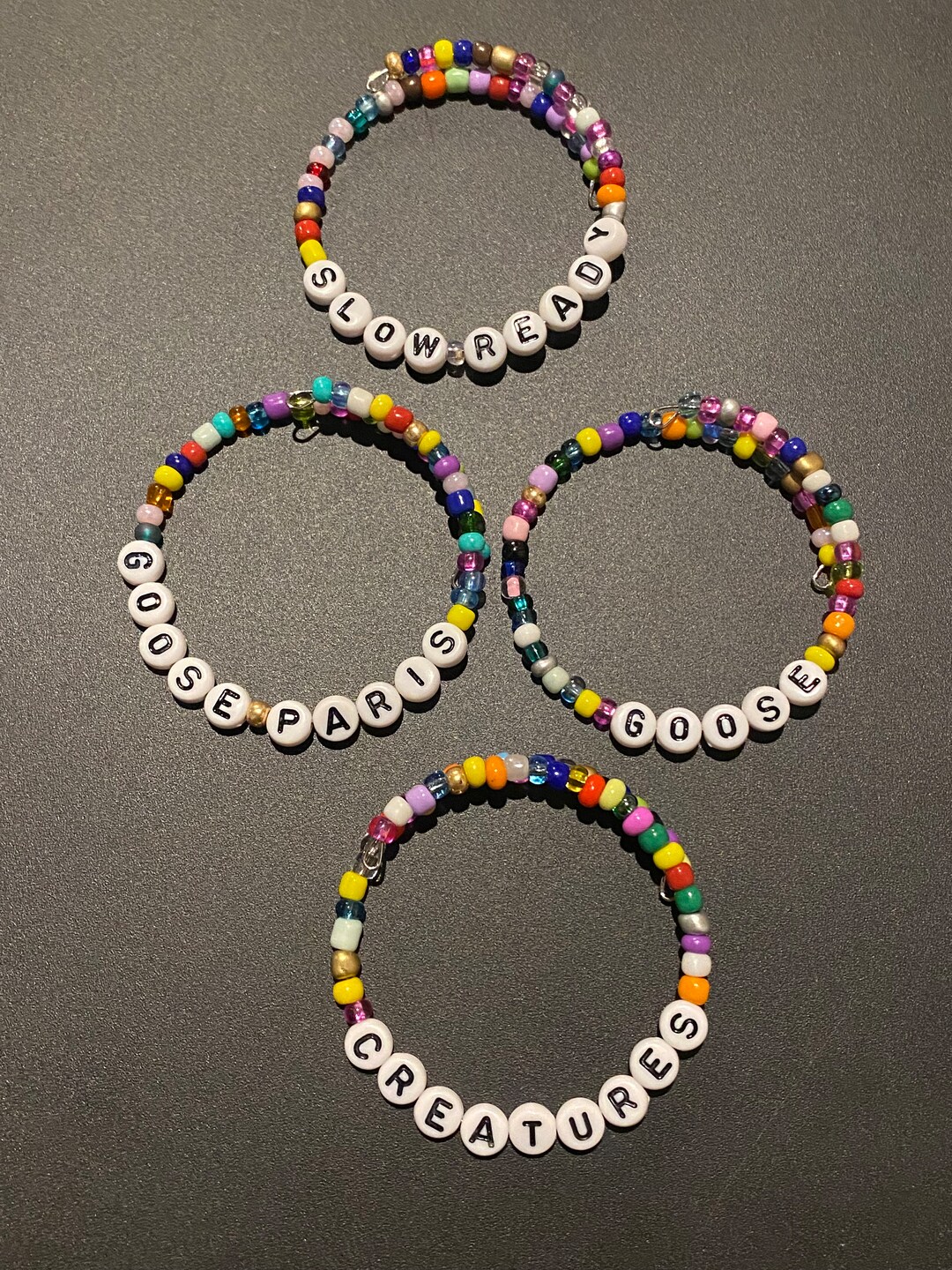 Goose Beaded Friendship Bracelets - Etsy