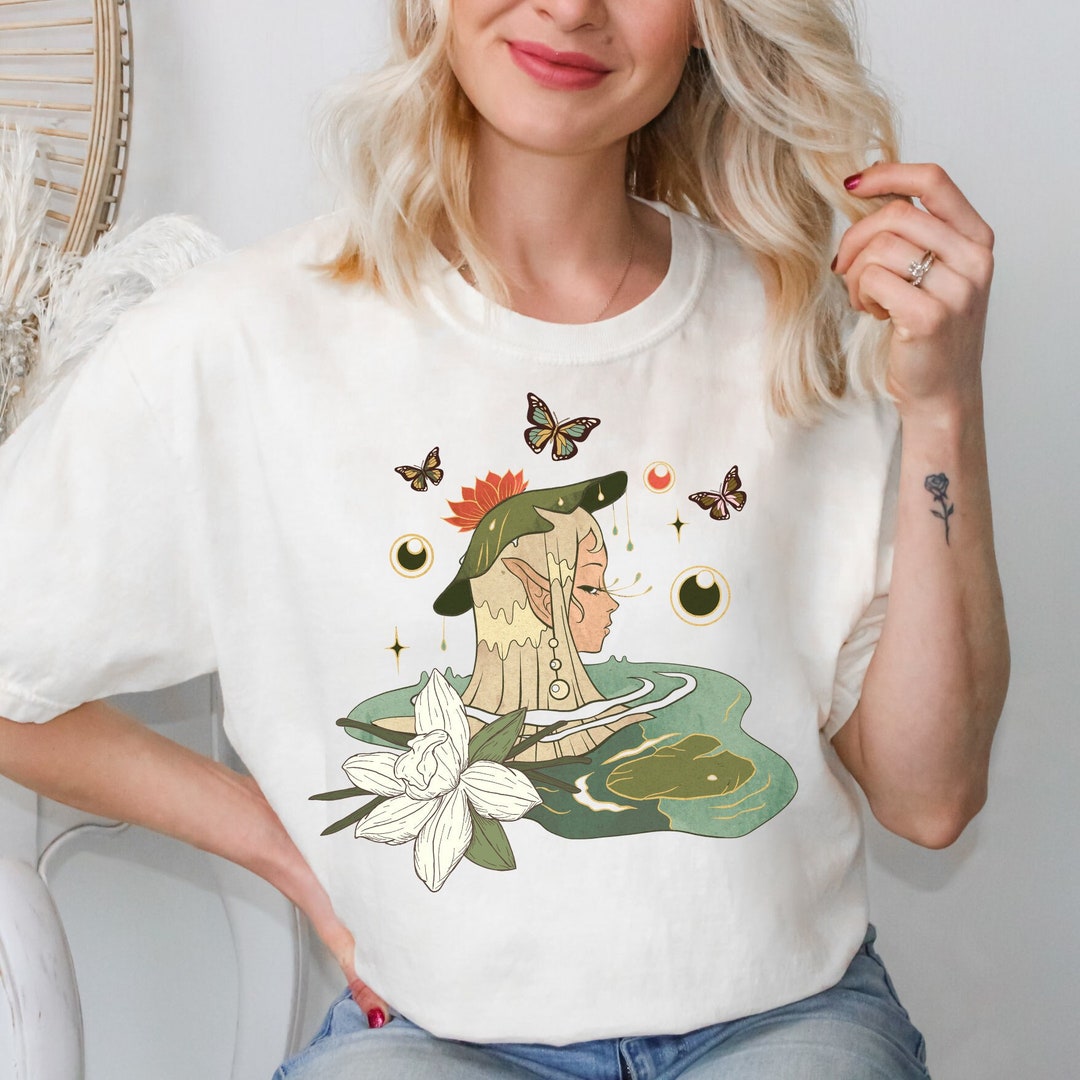 Fairycore Shirt, Fairy Lovers, T-shirt for Nature Lovers, Comfort ...