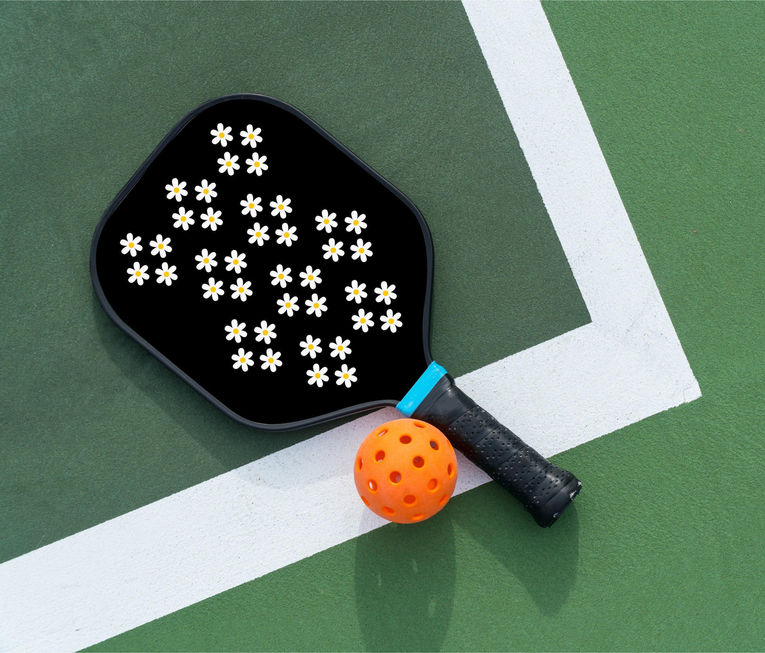 Daisy Flower Pickleball Racket Gift for Him or Her in 5 - Etsy