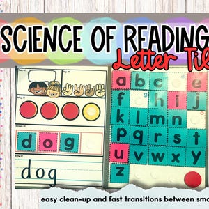 Printable Instant Download Word Mapping Mat With Letter Tiles for ...