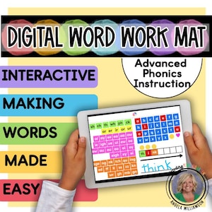 Ufli Word Work Mats - Etsy