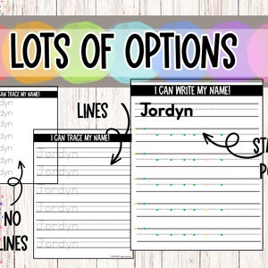 Tracing Worksheet Name Digital Writing Practice Sheets Customize ...
