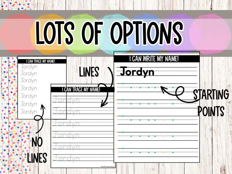 Tracing Worksheet Name Digital Writing Practice Sheets Customize ...
