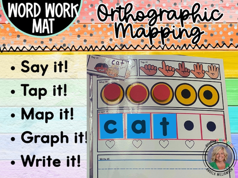 Making Words Letter Tile Boards Word Work Mat Letter Board Letter Tiles ...