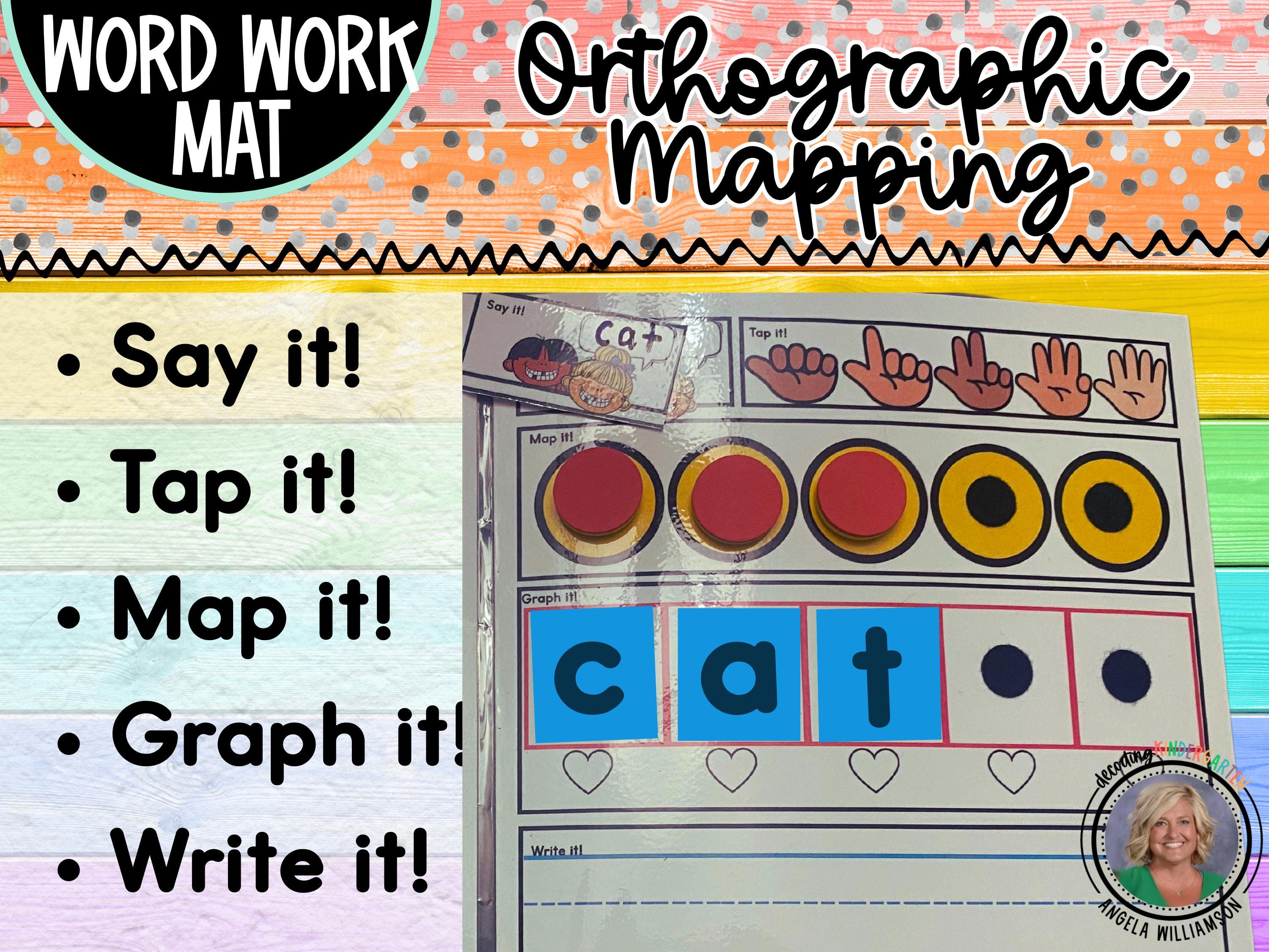 Making Words Letter Tile Boards Word Work Mat Letter Board Letter Tiles ...