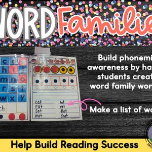 Making Words Letter Tile Boards Word Work Mat Letter Board Letter Tiles ...