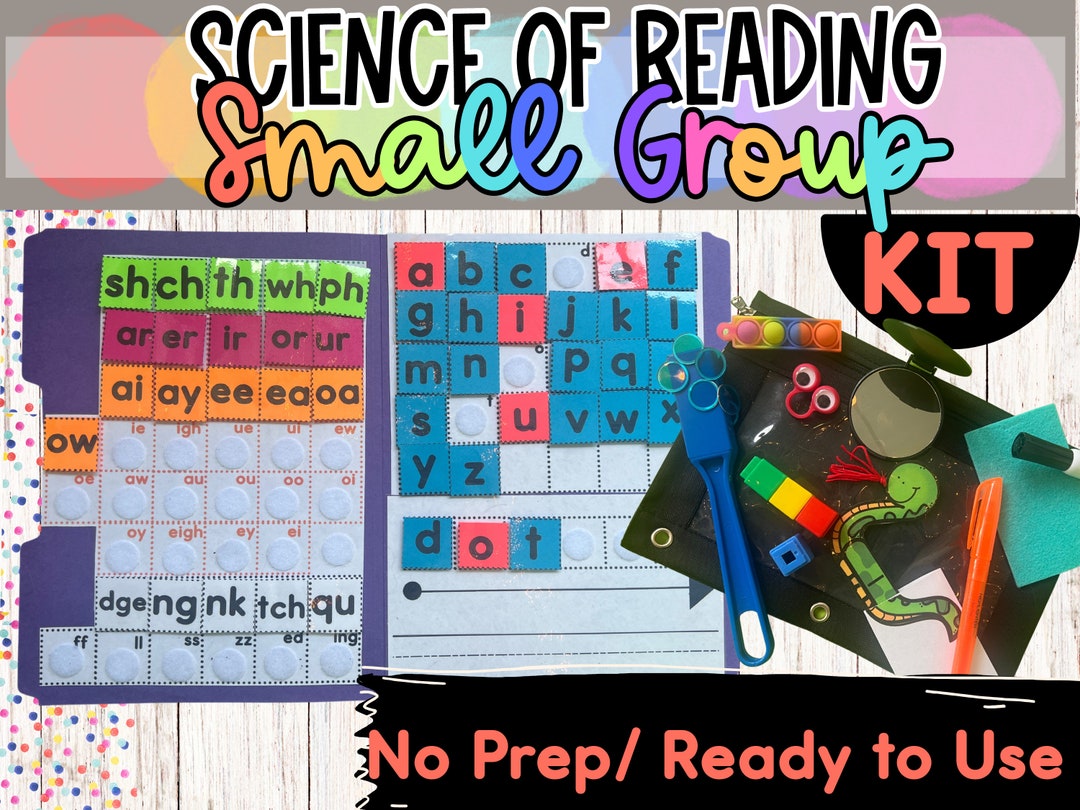 Science of Reading Letter Tiles Kit Small Reading Group - Etsy