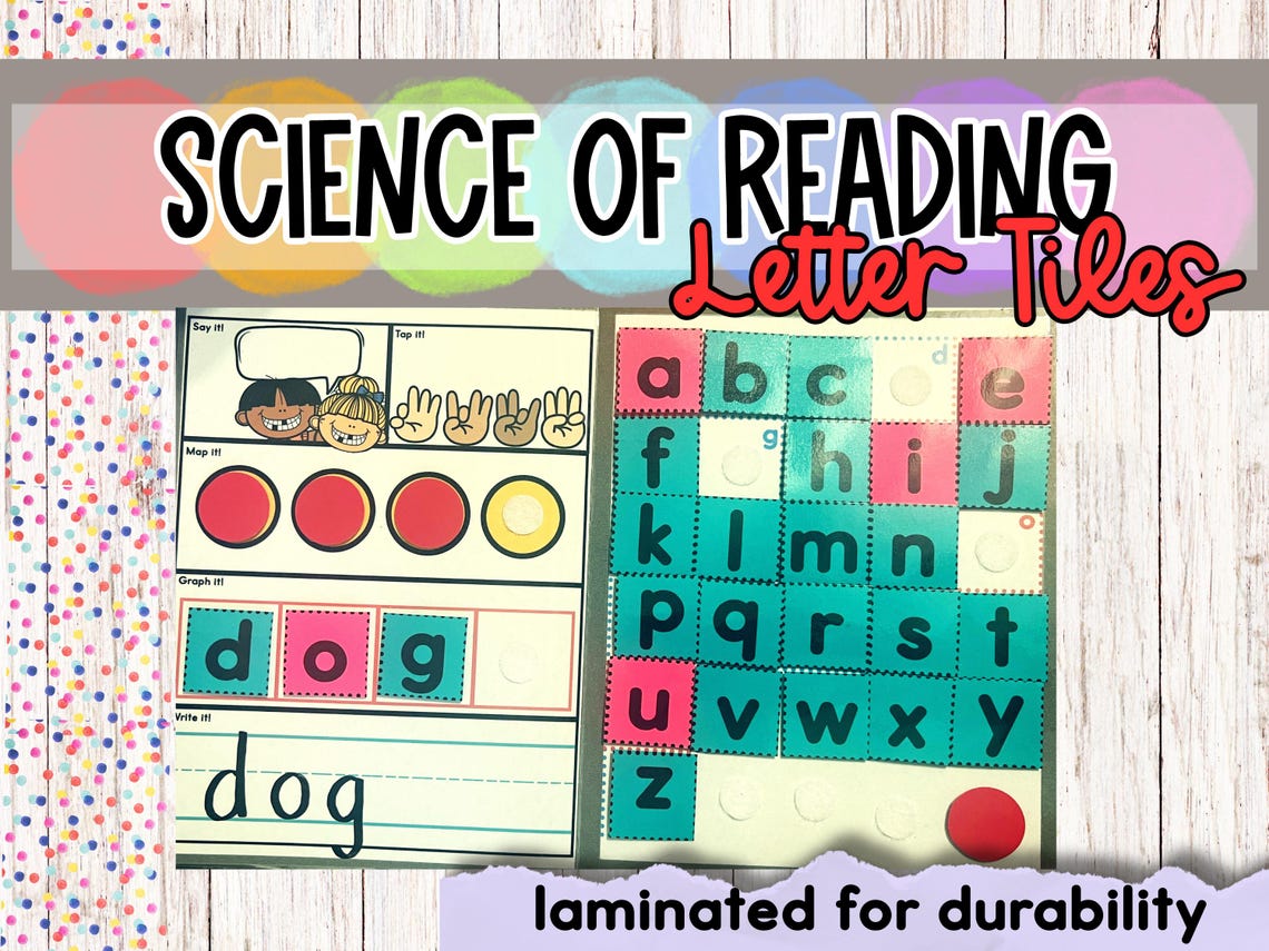 Printable Instant Download Word Mapping Mat With Letter Tiles for ...