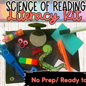 Science of Reading Kit Small Reading Group Multisensory Toolkit Science ...