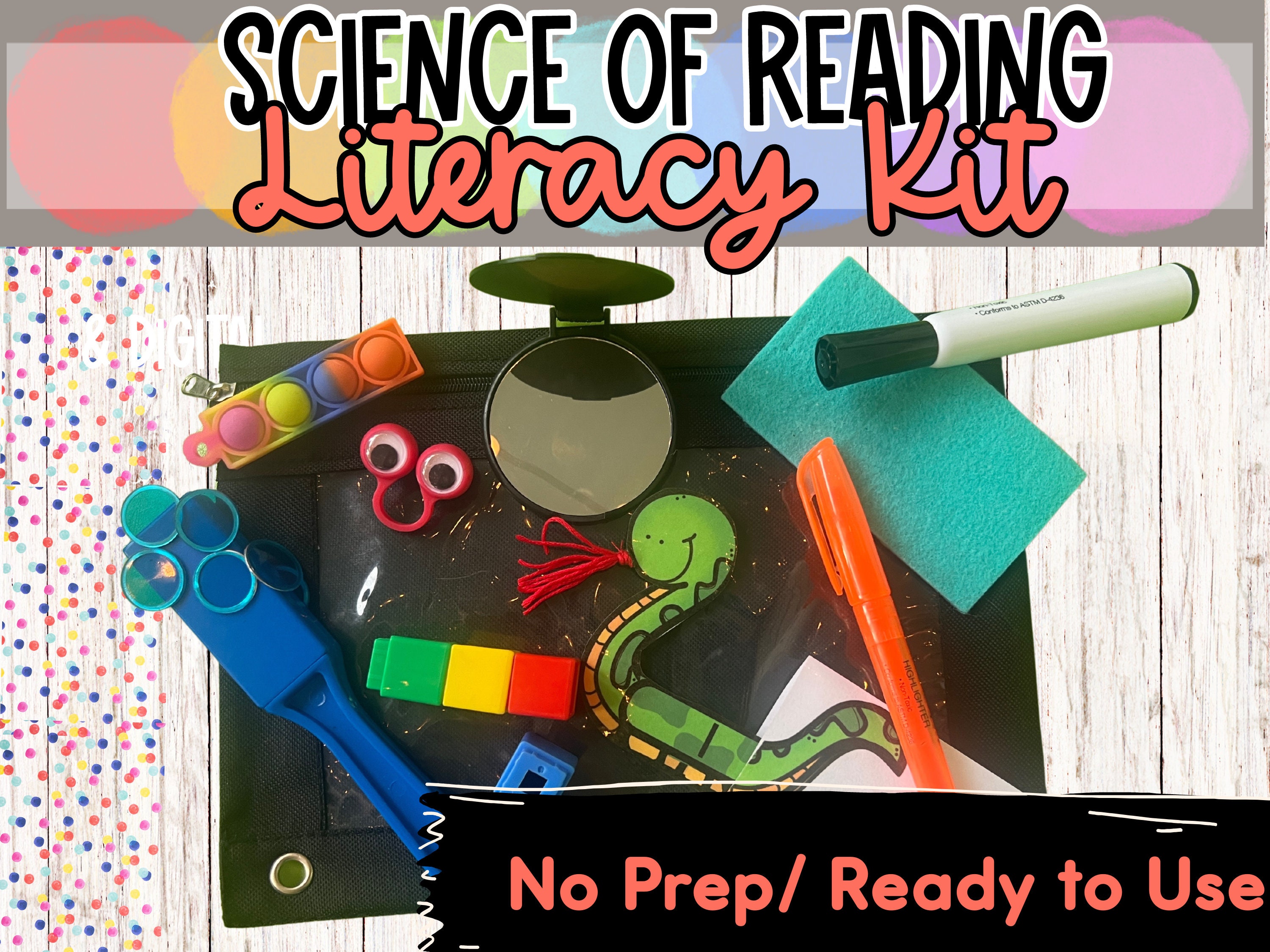 Science of Reading Kit Small Reading Group Multisensory Toolkit Science ...