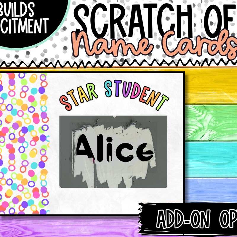 Custom Scratch off Card - Etsy