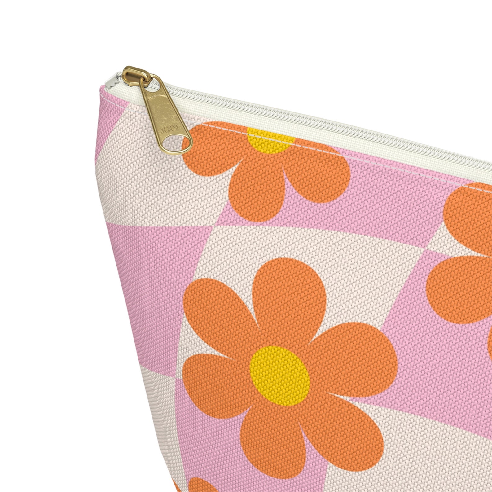 Preppy Flower Accessory Pouch, Makeup Pouch, Cosmetic Bag, Travel Pouch ...
