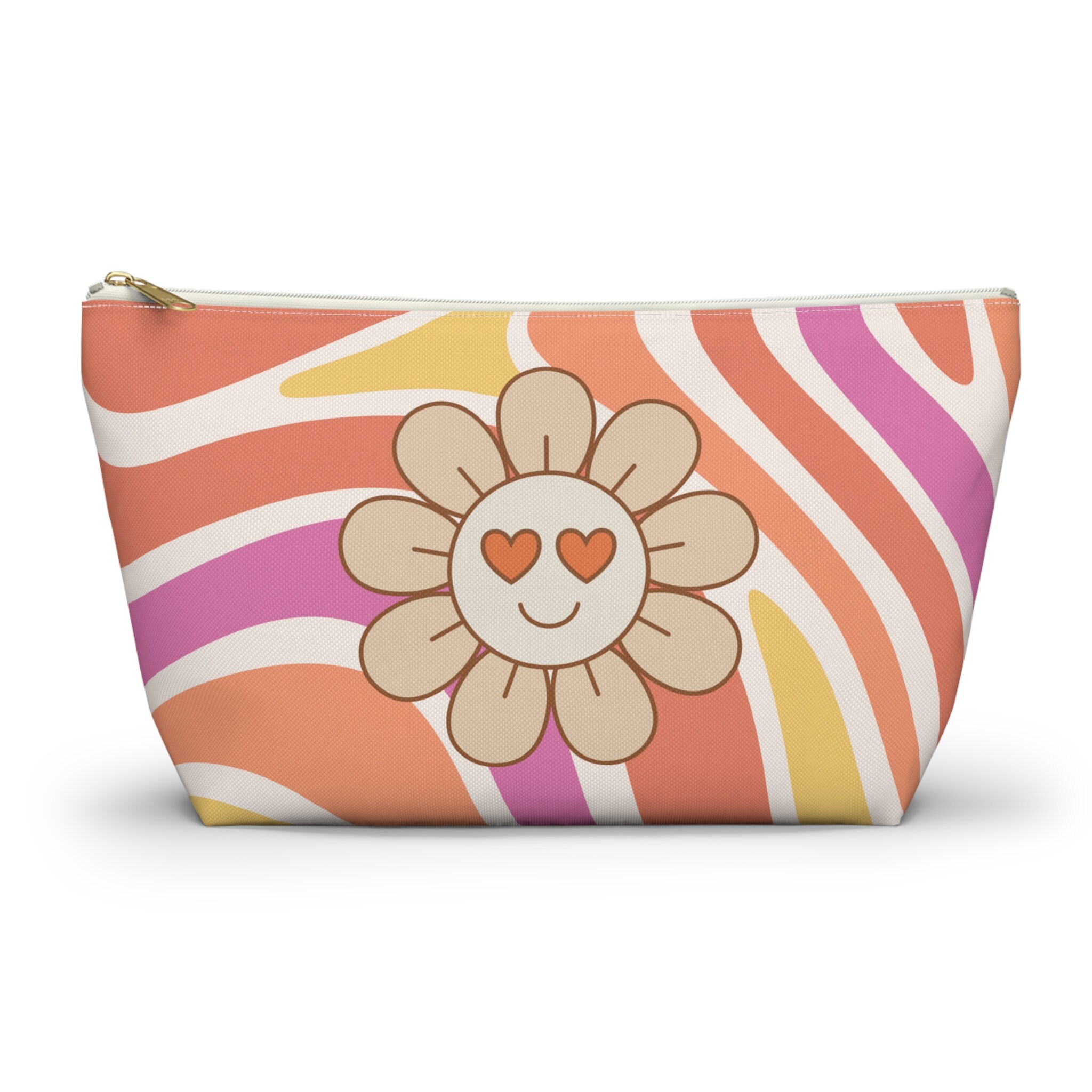 Flower Preppy Accessory Pouch, Makeup Pouch, Cosmetic Bag, Travel Pouch ...