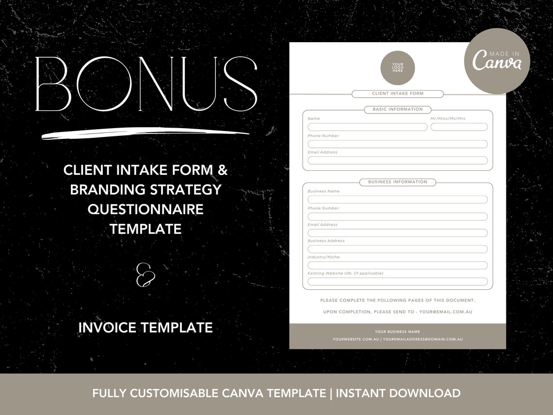 Editable Logo Design Service Agreement Template, Graphic Design ...