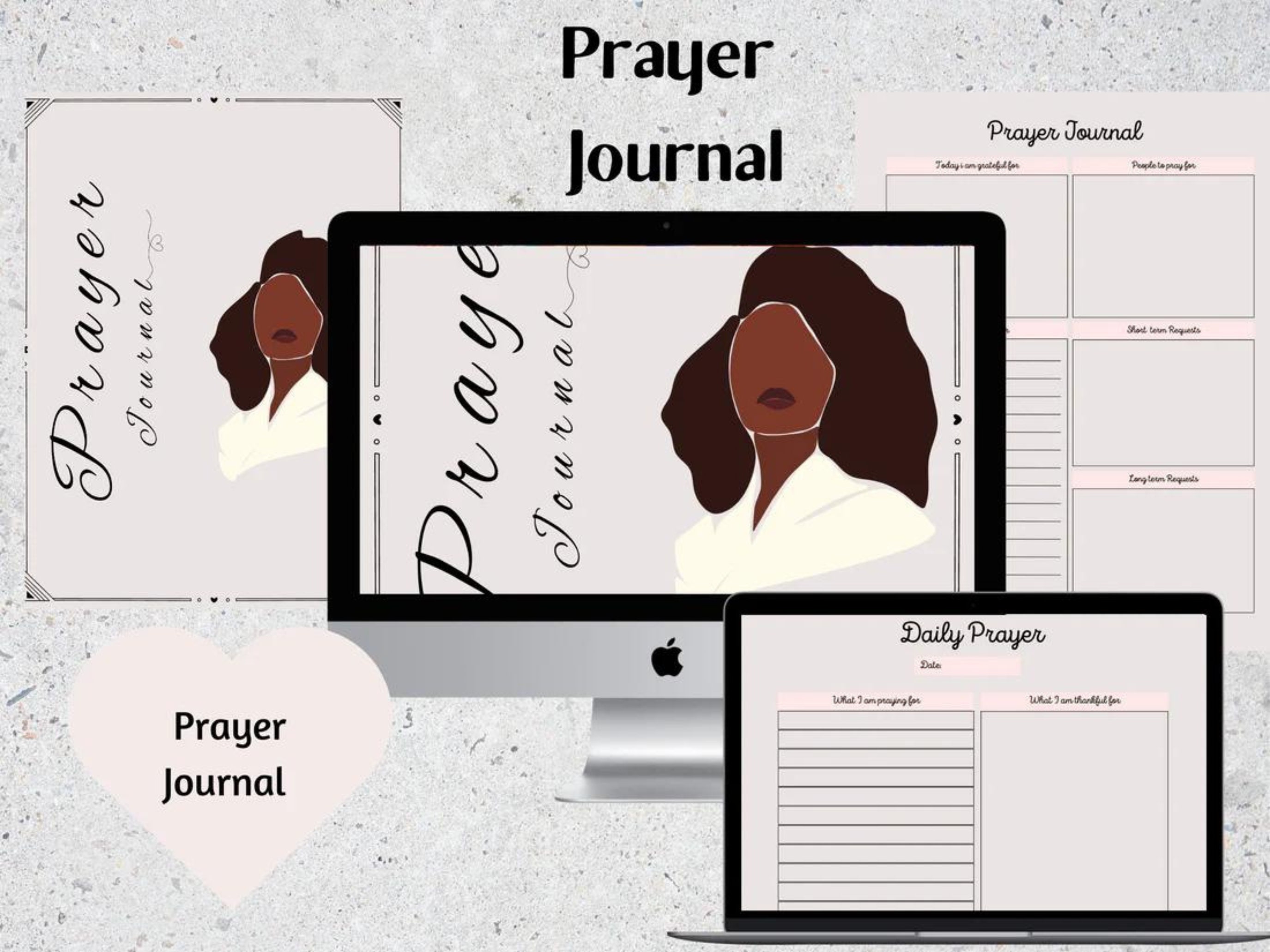 Digital Prayer Journal, Canva Prayer Journal,prayer Notes, Printable ...