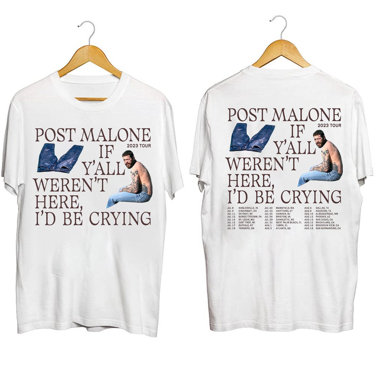 Post Malone 2023 Tour Shirt, Post Malone Fan Shirt, Rapper Post Malone ...