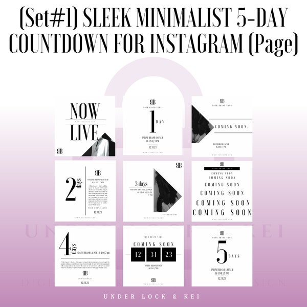 Countdown Instagram Post - Etsy