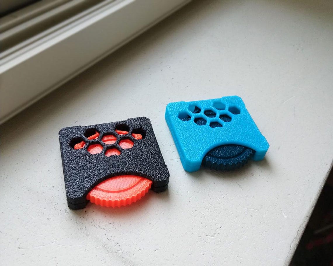 Fidget Clicking Wheel Fidget, 3D Printed, Fidget Wheel, Fidget Clicker ...
