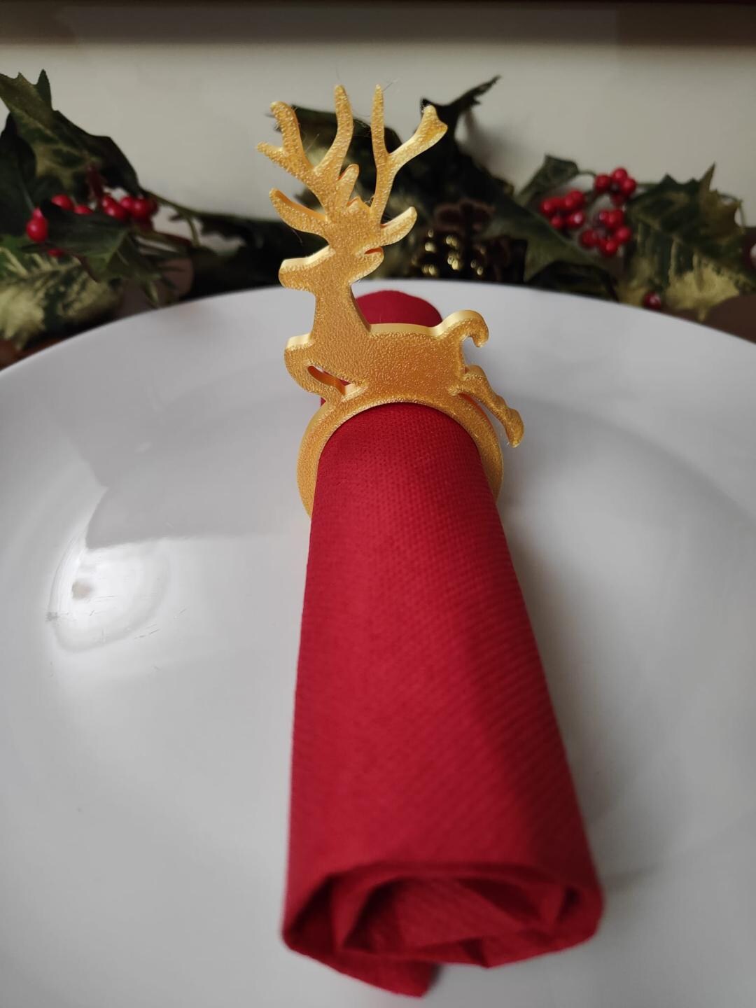 Reindeer Napkin Holder, Christmas Napkin Holder - Etsy