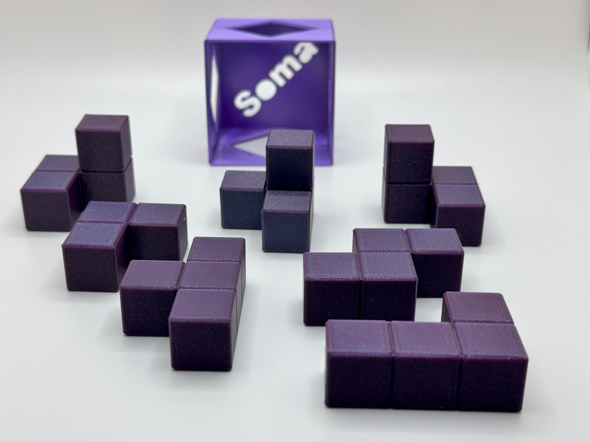 Soma Puzzle Cube, IQ Test, Puzzle Box - Etsy