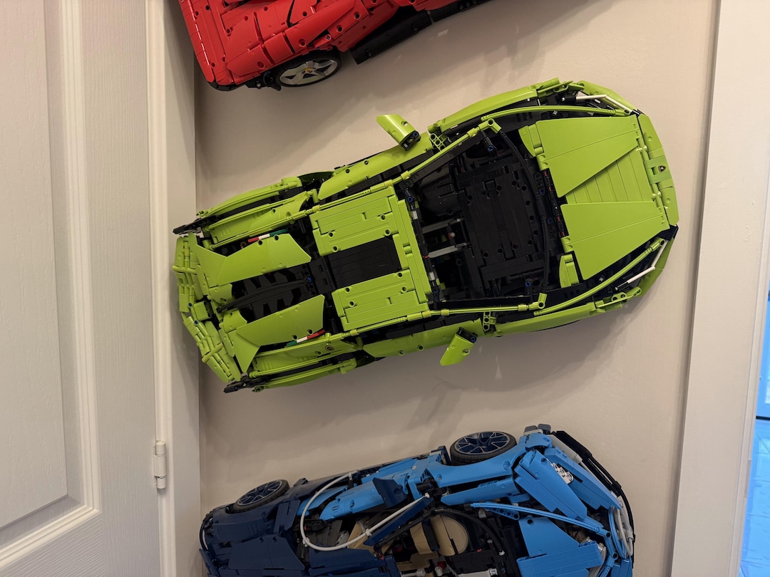Lego Technic Lamborghini Sian Wall Mount, Custom 3D Printed Wall Mount ...