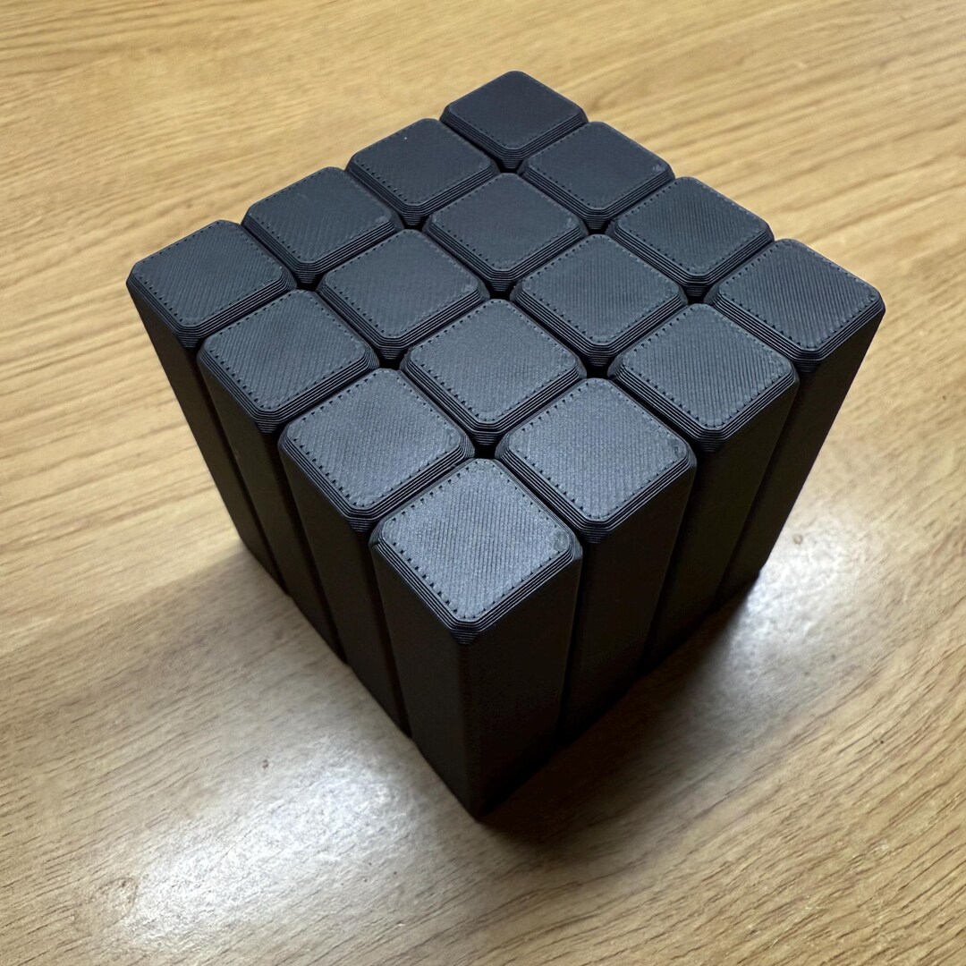 Fidget Cube, Flex Cube Fidget Toy, 3D Printed Stress Relief, Flexy Cube ...