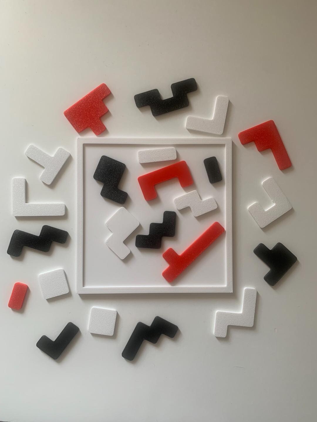 Gridlock Rectangle Puzzle, Puzzle, Brain Teaser, Gift - Etsy