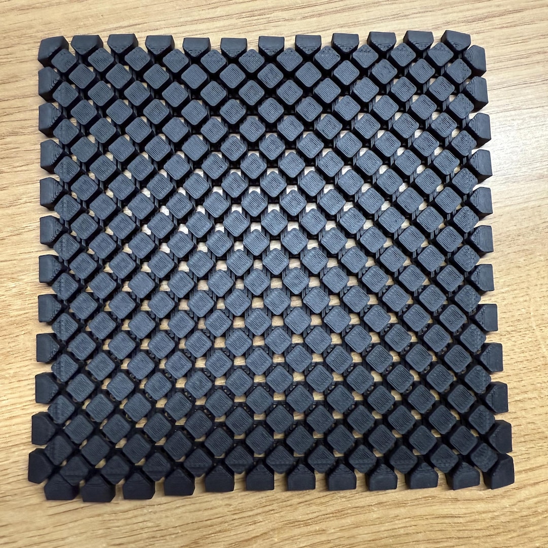 Fidget Blanket, 3D Printed Fabric, Fidget Fabric, Stress Relief, Fidget ...