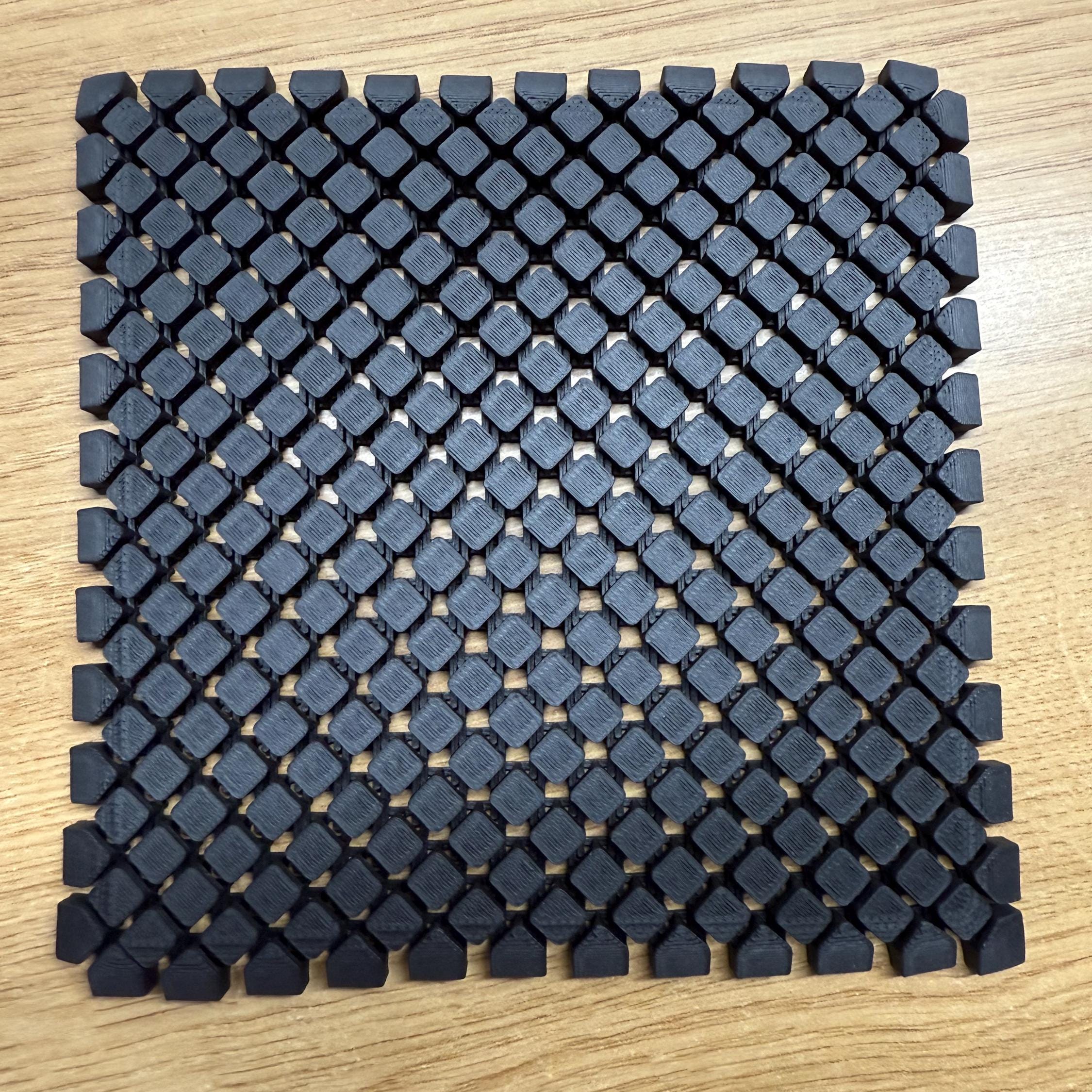 Fidget Blanket, 3D Printed Fabric, Fidget Fabric, Stress Relief, Fidget ...