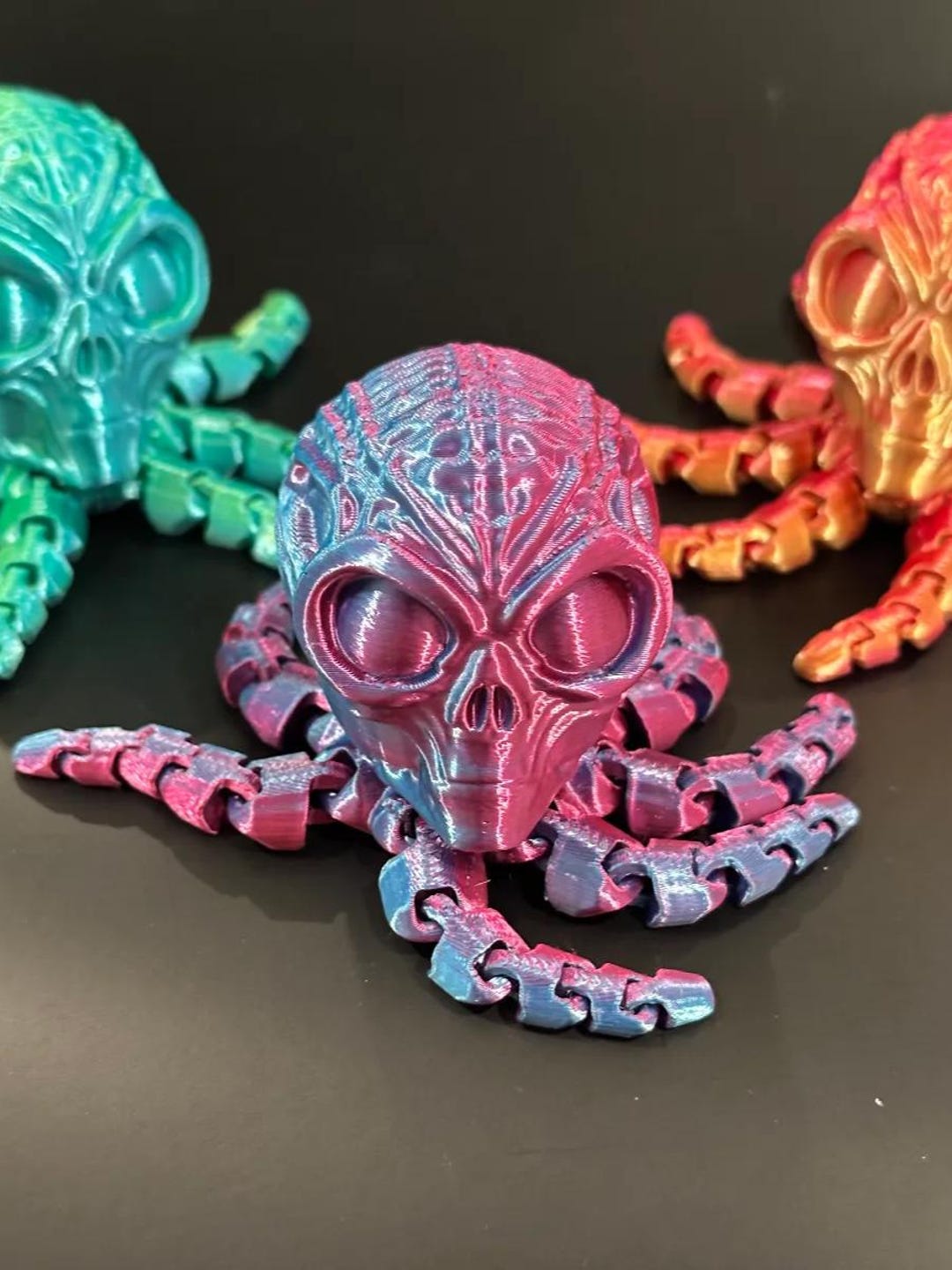 Articulated Octo-alien Fidget, Fidget Toy, Stress Relief, ADHD - Etsy