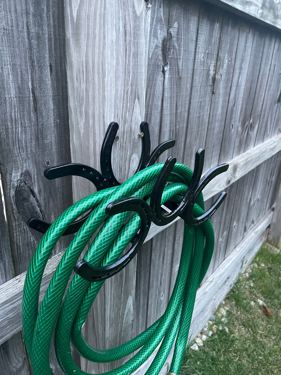 Horseshoe Hose/rope Holder - Etsy