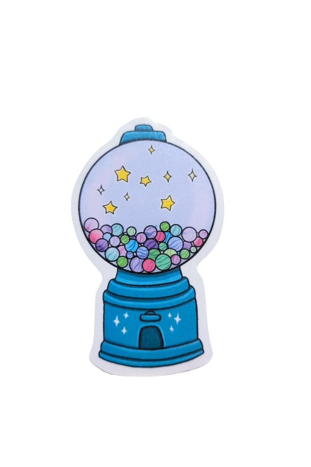 Gumball Machine Vinyl Sticker, Cute Vending Machine - Etsy