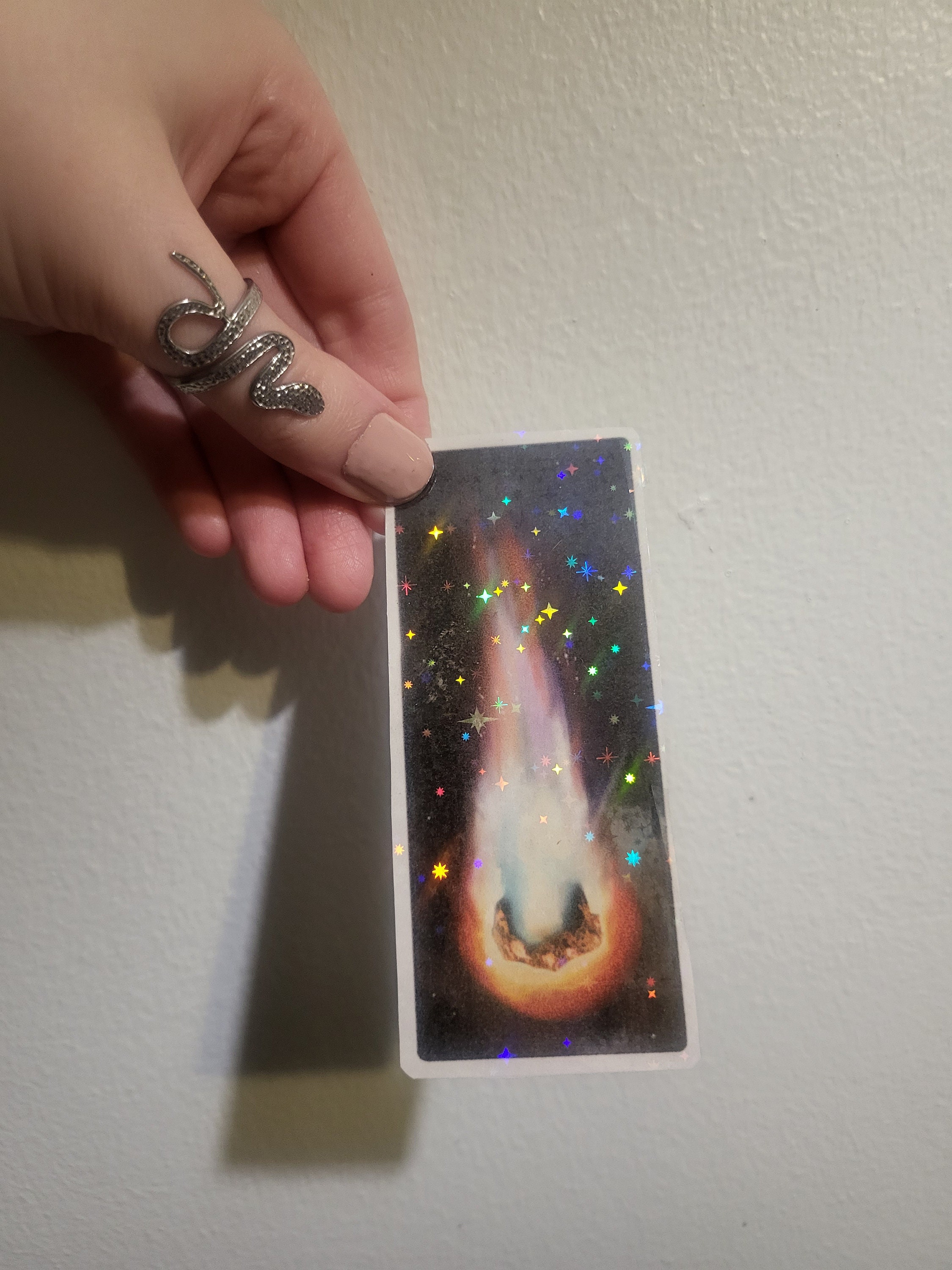 Comet Sticker Holographic Space Art Asteroid Meteorite Science ...