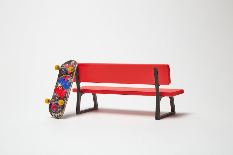 Fingerboard Park Bench 3D Printed - Etsy