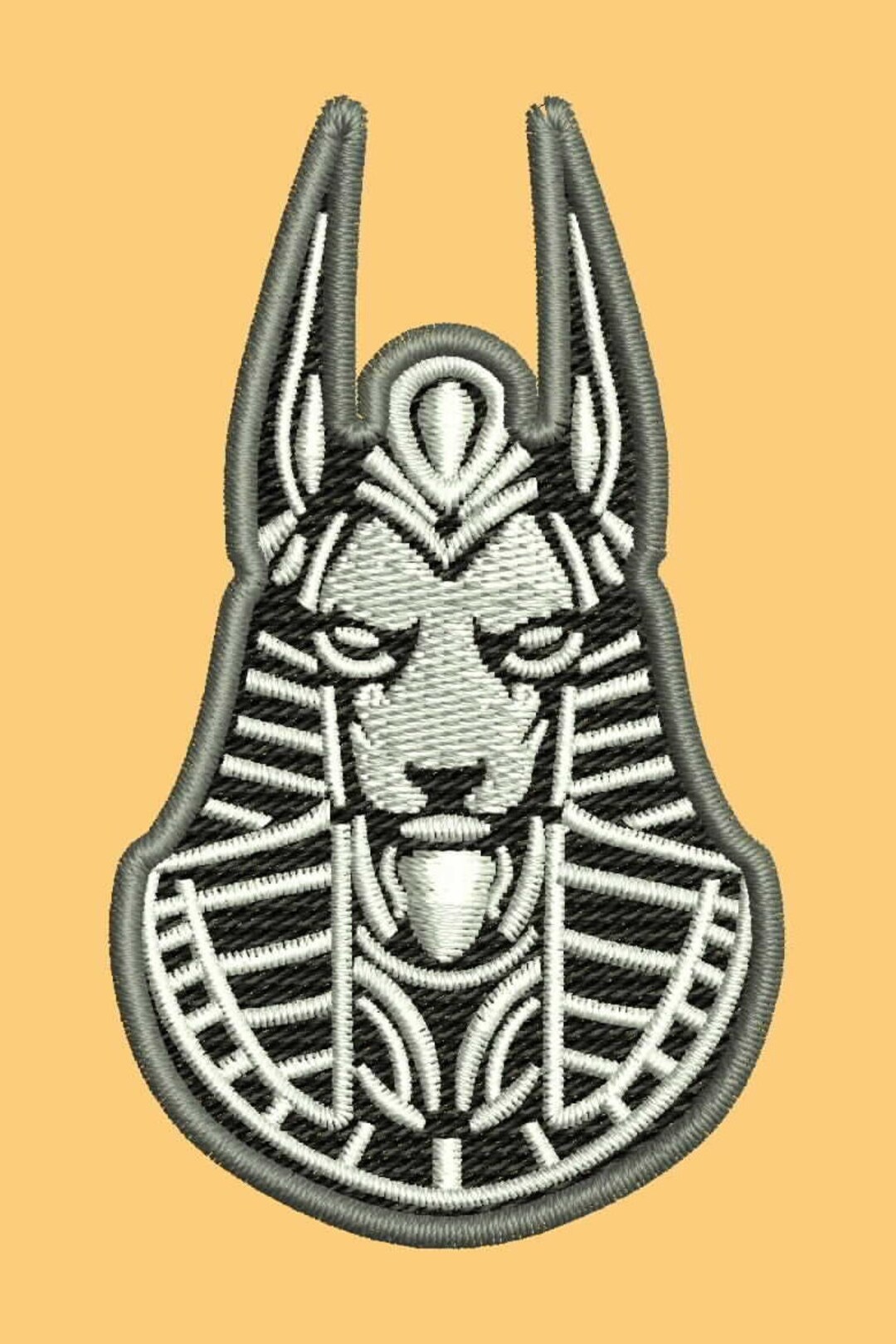 Anubis Egyptian God Embroidery File - Etsy UK
