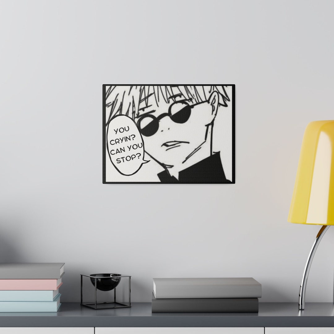 Jjk Poster, Gojo Poster, Jjk Wall Art, Funny Anime Poster, Gift for ...