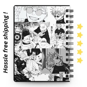 Gojo Satoru Notebook, Jjk Merch, Gojo Merch, Jujutsu Kaisen Journal 150 ...
