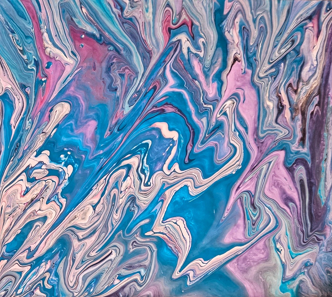 Custom Pour Paintings - Etsy