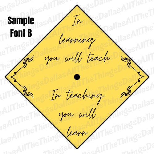 Future Teacher Graduation Cap Design | SVG/PNG, Inspirational Quote ...